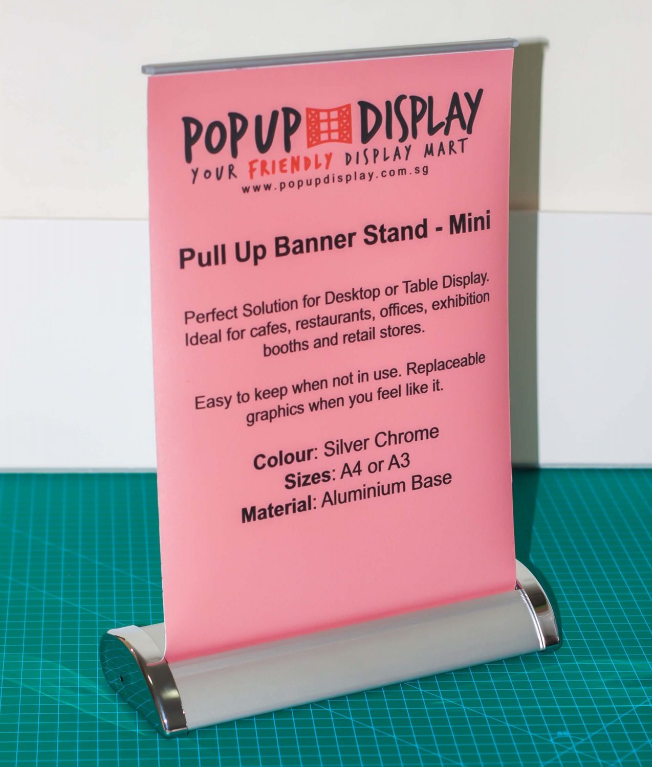Pull Up Banner | Pull Up Stand | Pull Up Standee (Singapore)